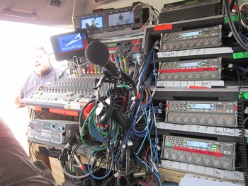 Sond Devices Goes On Wild Ride With Cast and Crew of MAD MAX: FURY ROAD
